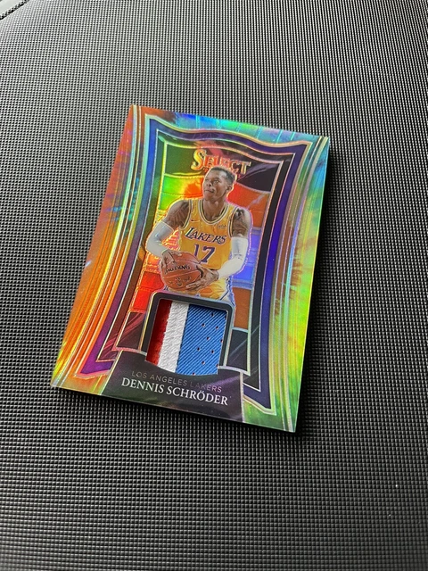 DENNIS SCHRÖDER / Dennis Schroder 2020-2021 Select patch 3 colori / 25 ...