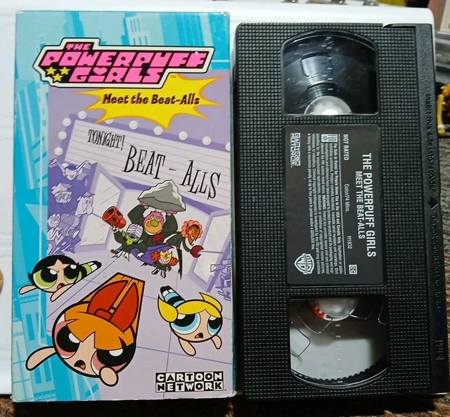 POWERPUFF GIRLS MEET The Beat-Alls VHS Cartoon Network Classic ...