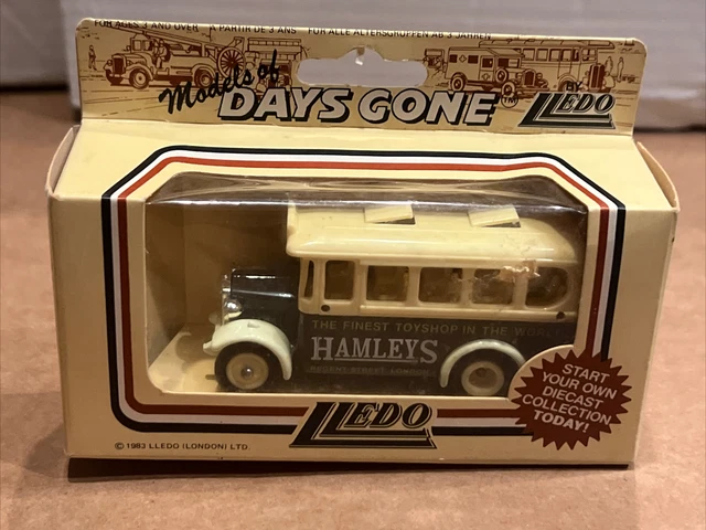 DAYS GONE BY LLEDO HAMLEY BROTHERS DIE-CAST CAR Hamleys toy shop £3.35 ...