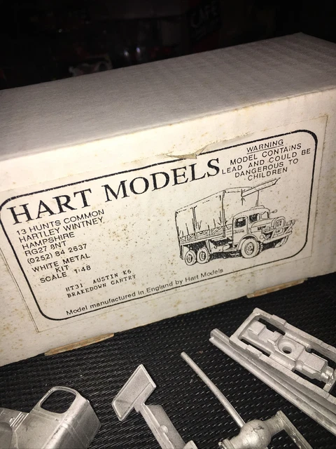 HART MODELS - Asam A Smith 1/48 - Austin K6 Breakdown Gantry White ...