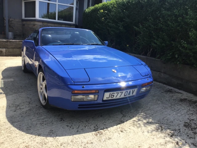 PORSCHE 944 S2 Cabriolet maritime blue £6,600.00 - PicClick UK