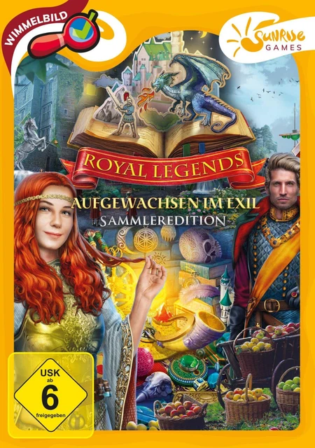 ROYAL LEGENDS 2: Aufgewachsen im Exil Sunrise Games PC Spiel Wimmelbild ...