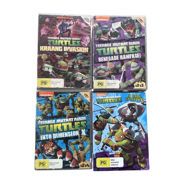 TMNT TEENAGE MUTANT Ninja Turtles Nickelodeon Series DVD Set R4 R0 Free ...