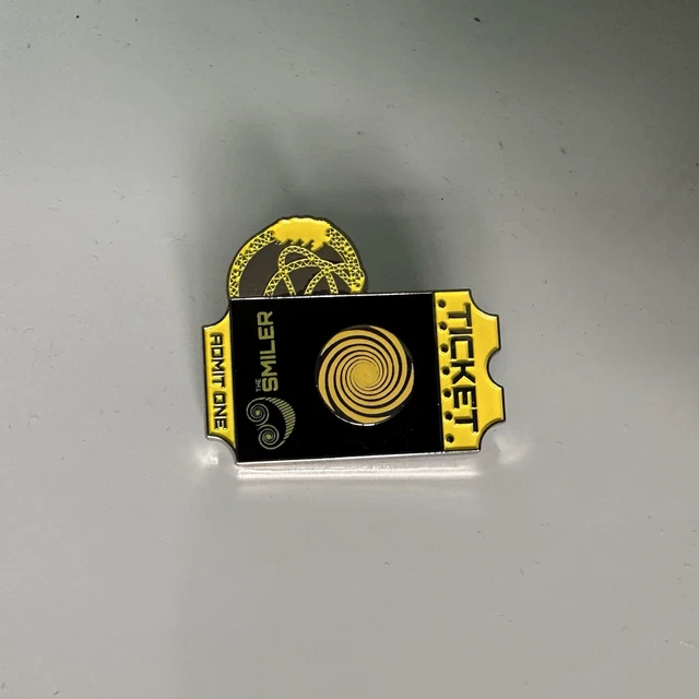 THE SMILER ALTON Towers Coaster Pin Series 2 Merlin Pin Badge Blind Bag ...