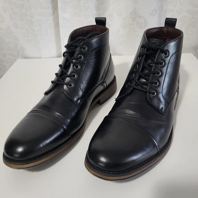 PERRY ELLIS PORTFOLIO Manning Chukka Ankle Boots UltraFoam Comfort Sz ...