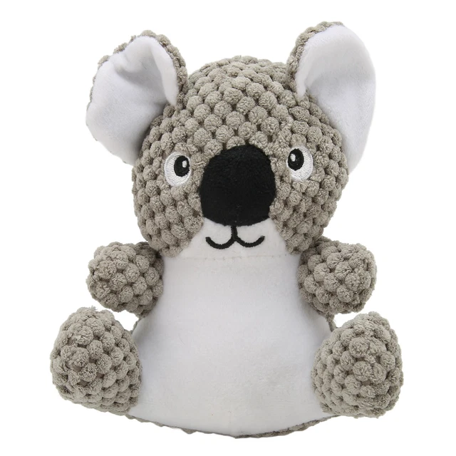 DOG SQUEAKY PLUSH Toy Simulation Koala Shape Bite Resistant Washable ...