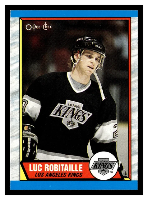 1989 O-PEE-CHEE OPC #88 Luc Robitaille Los Angeles Kings comme neuf ensemble-break EUR 3,28 ...
