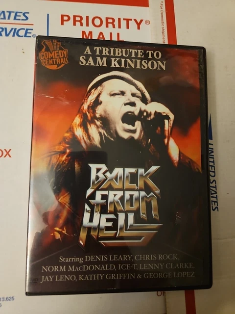BACK FROM HELL: a Tribute to Sam Kinison (DVD, 2010)Plz Read ...
