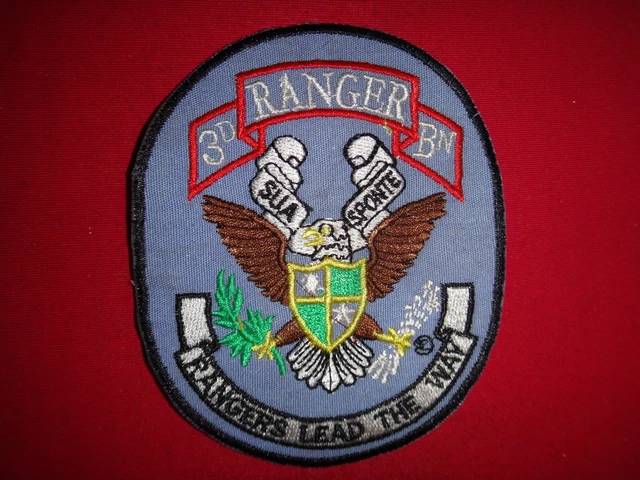 US ARMY 3RD Ranger Battalion 75th Ranger Regiment RANGERS LEAD THE WAY ...