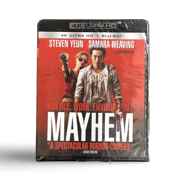 MAYHEM 4K UHD + Blu-ray Brand New Sealed £34.63 - PicClick UK