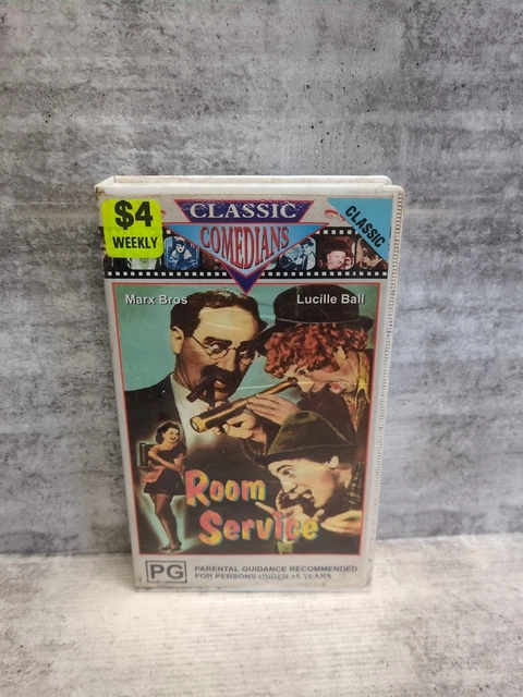 ROOM SERVICE VHS Movie Video Cassette Tape $20.90 - PicClick AU