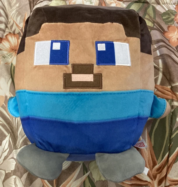 MATTEL MINECRAFT STEVE Cuutopia About 10" Stuffed Animal Plush 2022 £12 ...