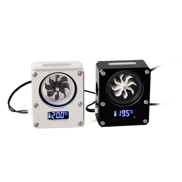 WATER COOLING FLOW Meter Indicator For PC Water Cooling System G1/4 ...