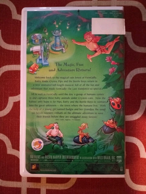FERN GULLY 2: The Magical Rescue (VHS) CBS/FOX Video £4.72 - PicClick UK