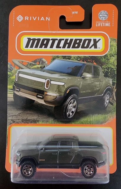 MATCHBOX RIVIAN R1T Diecast EV Truck 2024 Release Dark Olive Green $14.90 - PicClick AU