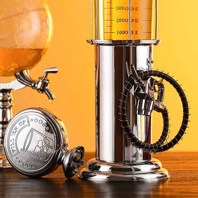 LIQUOR BEER ALCOHOL Gun Pump Gas Station Bar Beer Beverage Water Juice ...