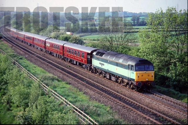 35MM SLIDE BR British Rail Diesel Loco Class 47 47833 Rowington 1994 Original £4.98 - PicClick UK