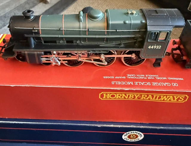 HORNBY R347 LOCOMOTIVE BR Green Stanier Class 5 No. 44932 £63.08 ...