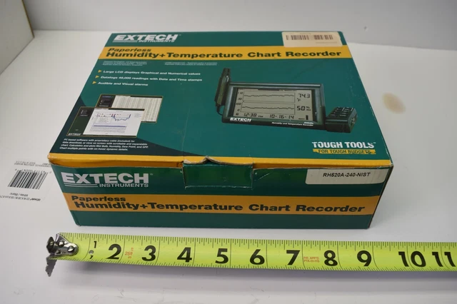 NEW EXTECH CHART Recorder, Humidity RH520A-240 $280.00 - PicClick