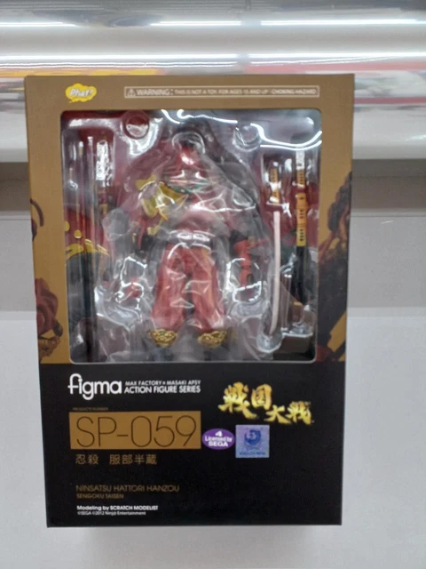 MAX FACTORY FIGMA SP-059 Shinobi Slayer Hattori Hanzo Sengoku Taisen £96.13 - PicClick UK