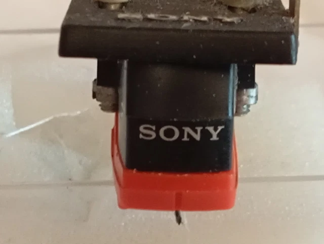 SONY HEADSHELL WITH VL32G Cartridge & Stylus Working ON Original ...