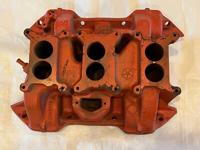 MOPAR 440 6 Pack Intake Manifold 3x2 E & B Body Dodge Super Bee ...