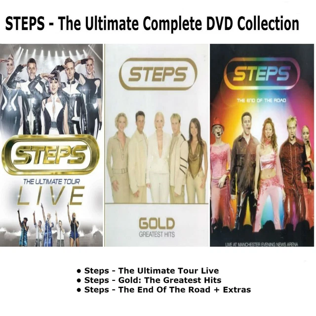 STEPS ULTIMATE COMPLETE Collection DVD End Of The Road + Extra Brand ...
