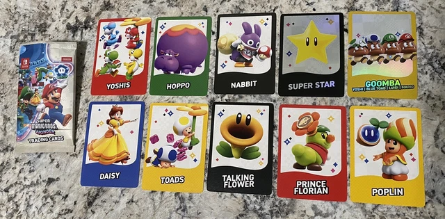 NINTENDO SUPER MARIO Bros. Wonder Trading Card Pack - OPEN PACK! See ...