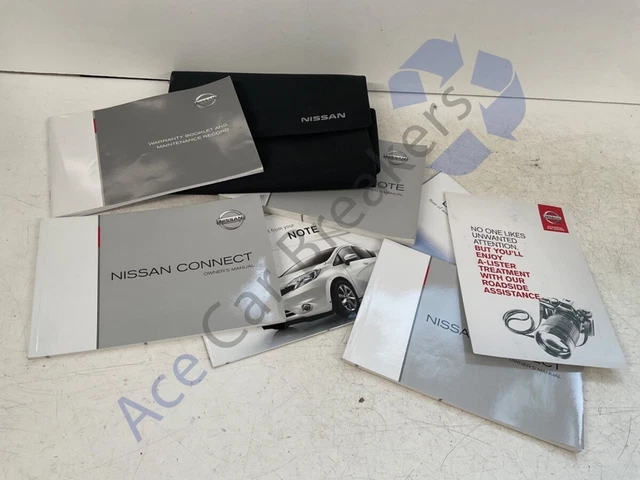 NISSAN NOTE E12 12-17 Pre-Facelift Owners Manual £29.95 - PicClick UK