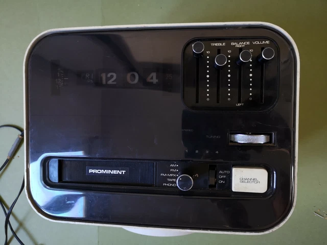 TCM 3200 POSTE radio vintage alarm clock lecteur cartouche etc...pour ...