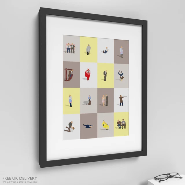 BBC BOTTOM DVD Poster Print Rik Mayall Young Ones £12.99 - PicClick UK