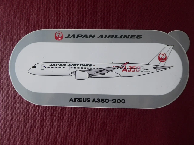AUTOCOLLANT STICKER AUFKLEBER Airbus A350-900 Jal Japan Airlines EUR 5 ...