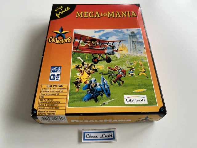 MEGALOMANIA / MEGA-LO-MANIA (Collectors) - PC Big Box - FR EUR 69,90 ...