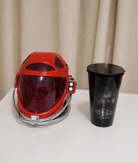 ODEON PROJECT HAIL Mary Helmet Popcorn Bucket and Collectors Cup ...