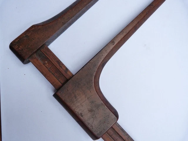 ANCIEN OUTIL COMPAS Forestier En Bois EUR 70,00 - PicClick FR