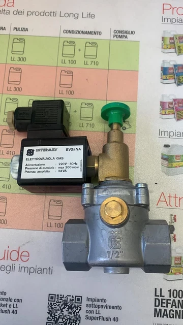 INTERMES EVG15/NA, EVG/NA, Valvola Elettromagnetica per Gas (NUOVA ...