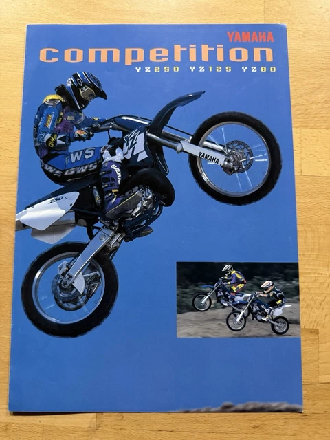 YAMAHA 1997 YZ Range Original Sales Brochure $65.00 - PicClick AU