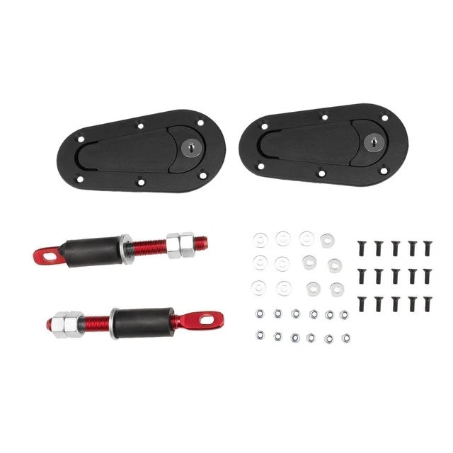 PLUS FLUSH QUICK Release Bonnet Latch Catches With Locking Pins ...