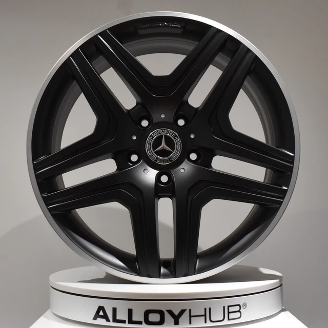 GENUINE MERCEDES-BENZ G Class G63 Amg 20" Inch Satin Black / Cut Alloy ...
