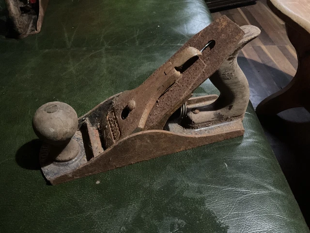 VINTAGE RECORD NO 4 1/2 Smoothing Plane for restoration £10.50 ...