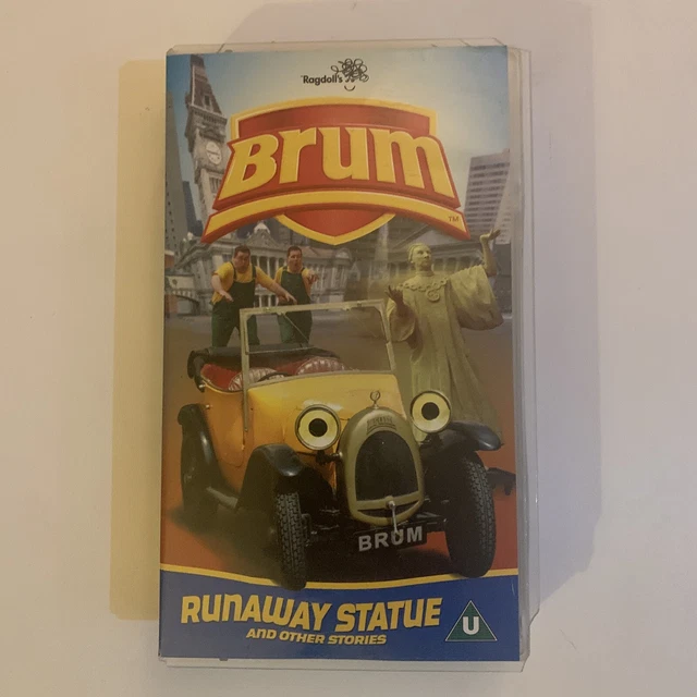 BRUM - RUNAWAY Statue - vhs video tape - Cult Classic £6.00 - PicClick UK