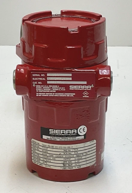 SIERRA INSTRUMENTS 780S-FM-N5-E2-P3-V4-NR-2 Mass Flow Meter Head Carbon ...