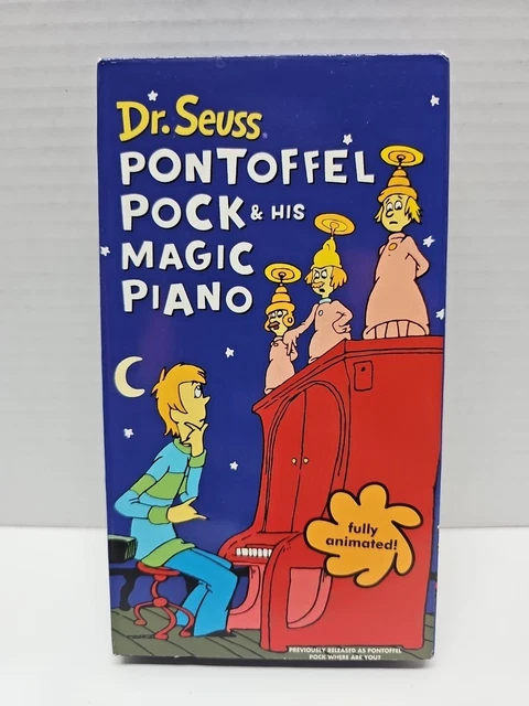 DR. SEUSS PONTOFFEL POCK & HIS MAGIC PIANO (VHS 2001) Music Filled ...