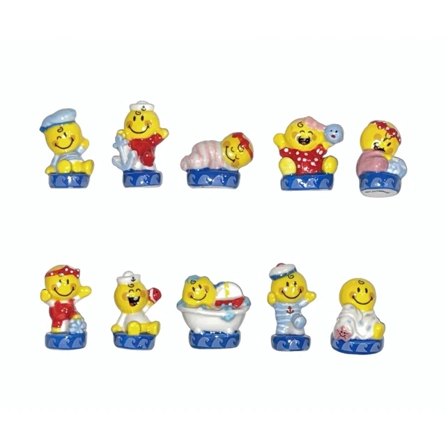 SÉRIE COMPLÈTE DE 10 fèves Baby Smiley marins 2022 EUR 15,48 - PicClick FR