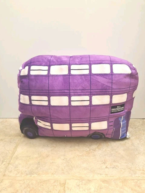 HARRY POTTER SOFT Toy - The Knight Bus Plush Cushion, Genuine Rare £17. ...