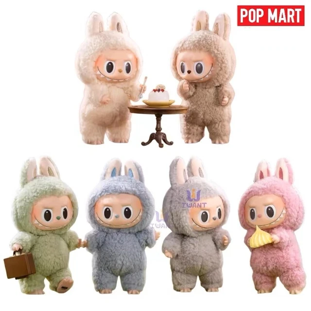 POP MART LABUBU The Monsters Etciting Macaron Plush Series Figure Toy ...