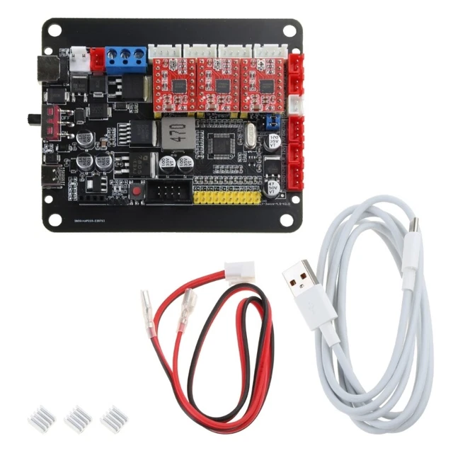 GRBL CONTROLLER CONTROL Board 3-Axis Stepper Motor Support Offline ...