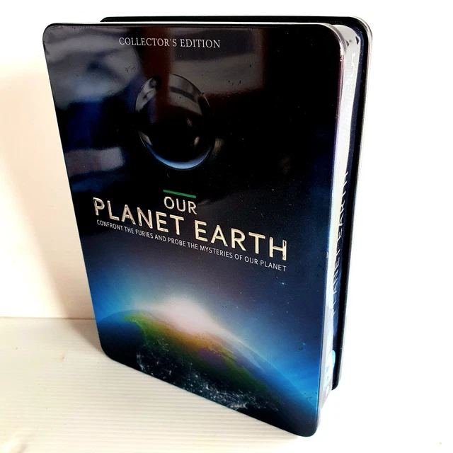 OUR PLANET EARTH DVD 2009 5-Disc Box Set Collector's Edition + Tin ...