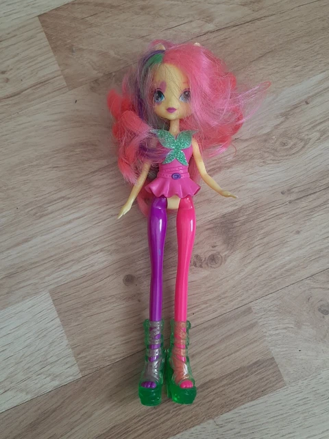 MY LITTLE PONY Equestria Girls Rainbow Rocks Neon Fluttershy Doll £5.00 - PicClick UK