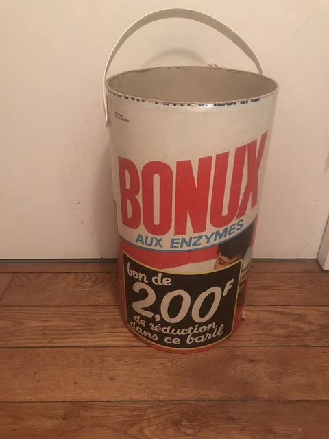 BARIL / BIDON De Lessive Bonux Vintage En Carton EUR 40,00 - PicClick FR